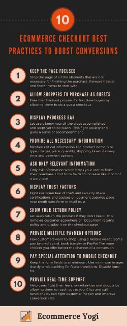 9 Ecommerce Checkout Best Practices To Boost Conversions