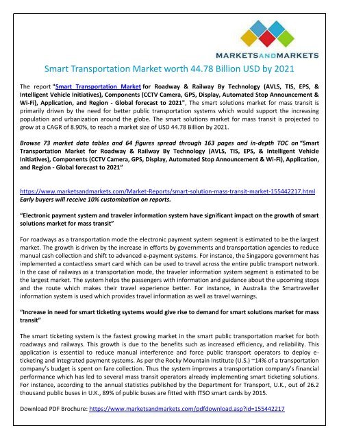 Smart Solutions Market