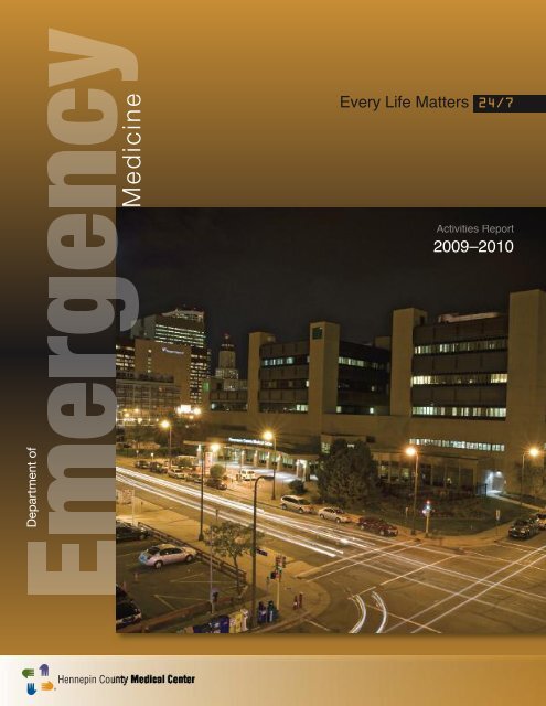 Em. Med. Annual Report 2011 - Hennepin County Medical Center