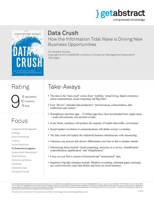 Surdak C._2014_Data Crush_How the Information Tidal Wave is Driving New ...