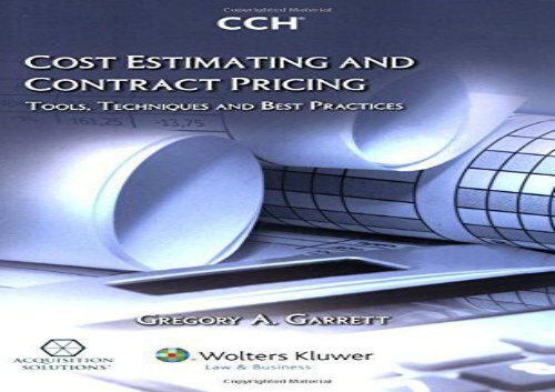 Pdf Top Trend Cost Estimating And Contract Pricing Tools Techniques And Best Practices Pdf