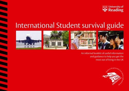International Student survival guide - University of Reading