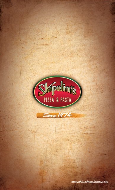 Download Rocklin Menu PDF - Skipolini's Pizza