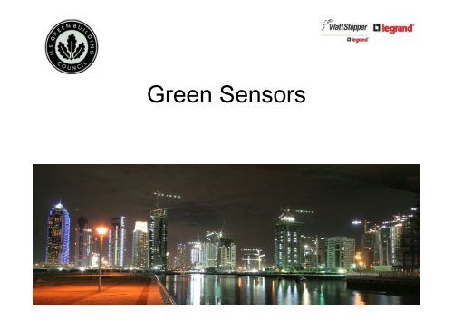 Legrand - Green Sensors