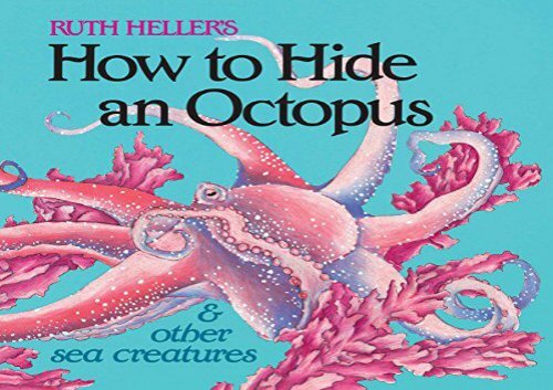 [+]The best book of the month How to Hide an Octopus and Other Sea ...