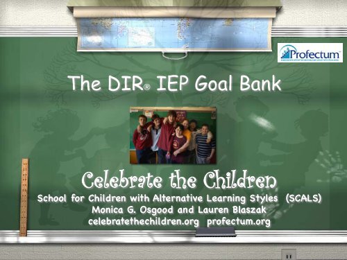 DIR IEP Goal Bank DIR IEP Goal Bank