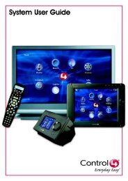 Composer Pro User Guide - Control4