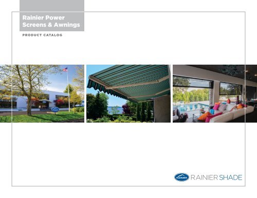 Rainier Shade Product Catalog