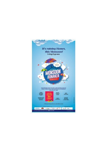 Monsoon Bonanza Offer on Residential and Commercial Properties in NCR