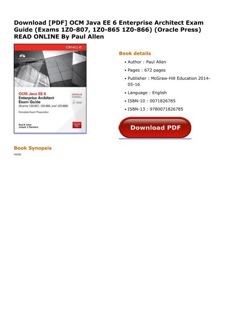 OCM-Java-EE-6-Enterprise- OCM-Java-EE-6-Enterprise-