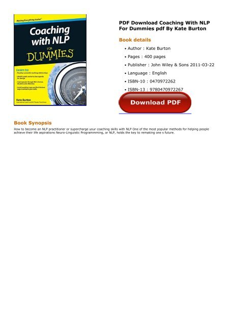 Coaching-With-NLP-For-Dummies