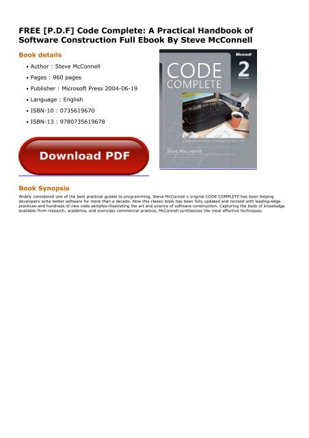 Code-Complete-A-Practical-