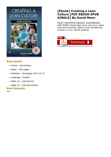 Creating-a-Lean-Culture