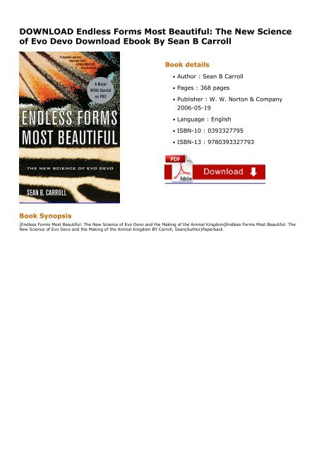 Endless-Forms-Most-Beautiful-