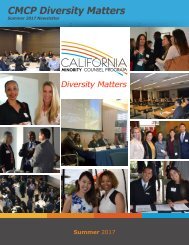 NEW MINORITY PARTNERS AT