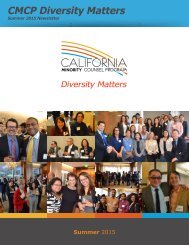 NEW MINORITY PARTNERS AT