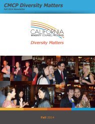 NEW MINORITY PARTNERS AT