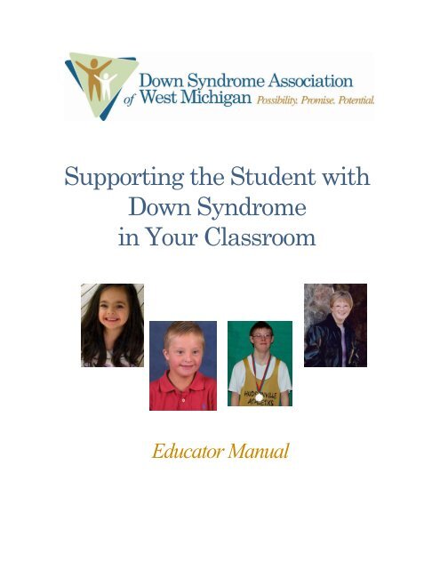Supporting the Student with Down Syndrome in Your Classroom-Teacher ...