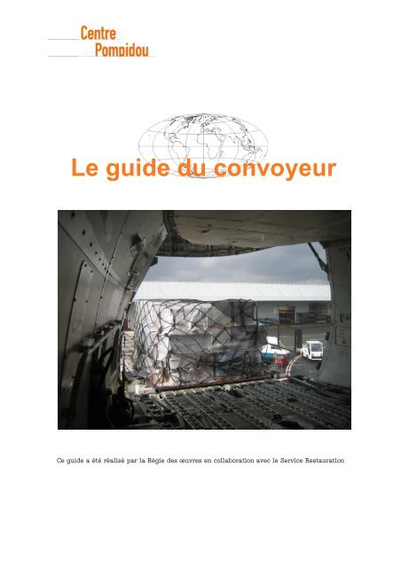 Guide du convoyeur du Centre Pompidou - afroa