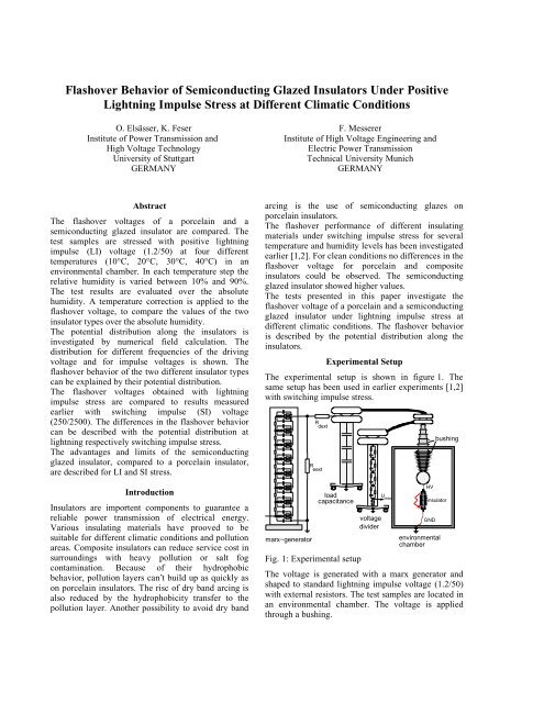 Flashover Behavior of Semiconducting Glazed Insulators Under ...