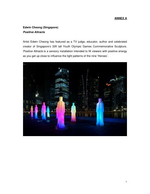 ANNEX A Edwin Cheong (Singapore) Positive Attracts Artist Edwin ...
