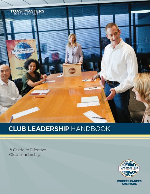 CLUB LEADERSHIP HANDBOOK - District 25 Toastmasters