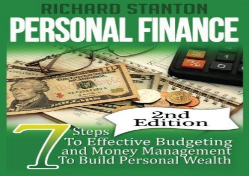 PDF] TOP TREND Personal Finance: 7 Steps To Effective Budgeting and ...