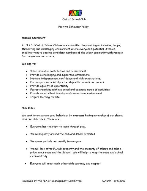 What Is A Behaviour Policy - Infoupdate.org