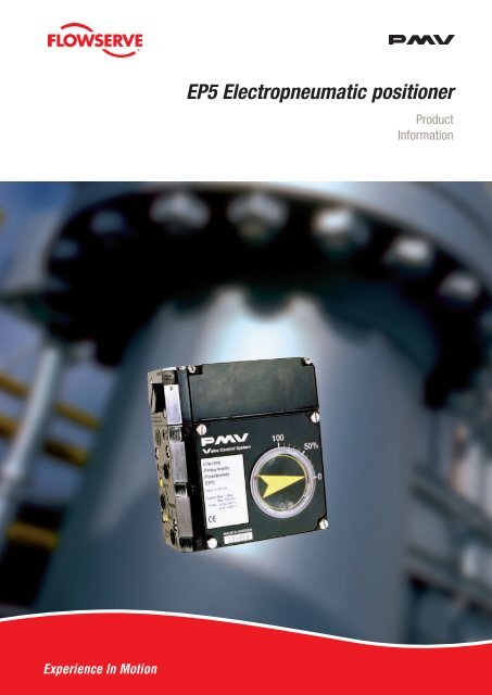 EP5 Electropneumatic positioner - PMV Positioners
