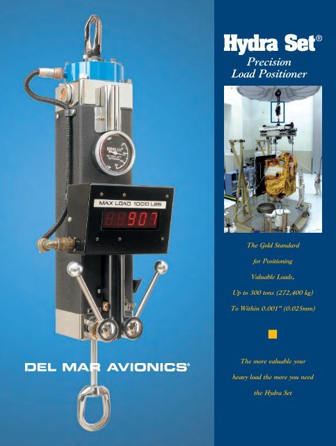 Precision Load Positioner - Del Mar Avionics