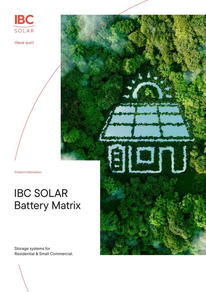 IBC SOLAR Online Kiosk for Brochures