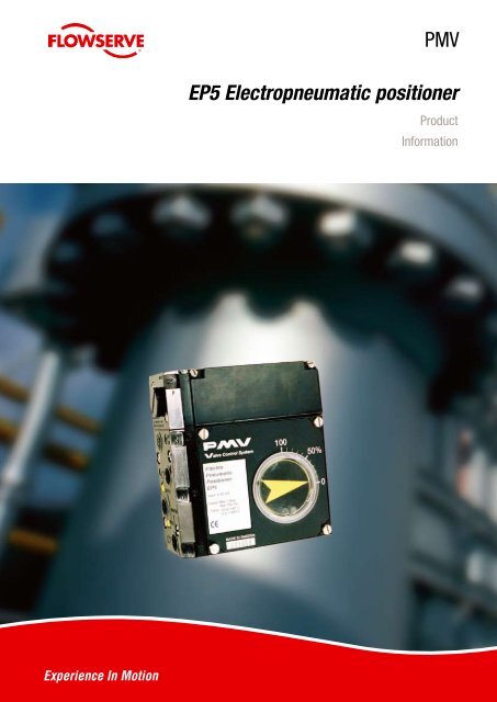 EP5 Electropneumatic positioner PMV - Flowserve Corporation