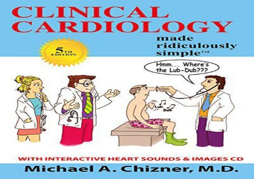 PDF] TOP TREND Clinical Cardiology Made Ridiculously Simple [DOWNLOAD]