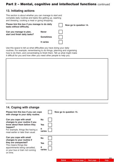 14 Part 2 – Mental, cog