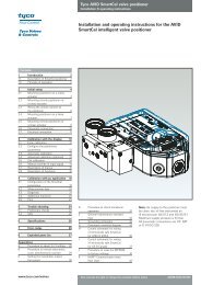 Gauge Valve - Bonnet Technology - Pentair (anciennement Tyco ...