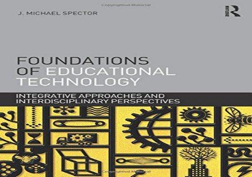 PDF] TOP TREND Foundations of Educational Technology: Integrative ...