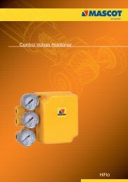 Electrical Actuator Valves with Electrical Actuator - Mascot-valves