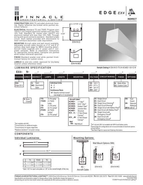 Pinnacle Architectural Lighting Edge | Shelly Lighting