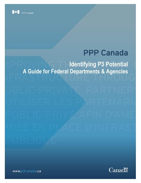 Identifying P3 Potential - PPP Canada