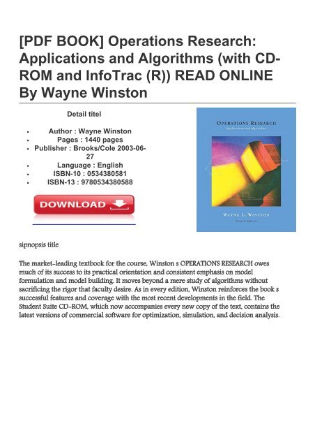 Operations-Research-