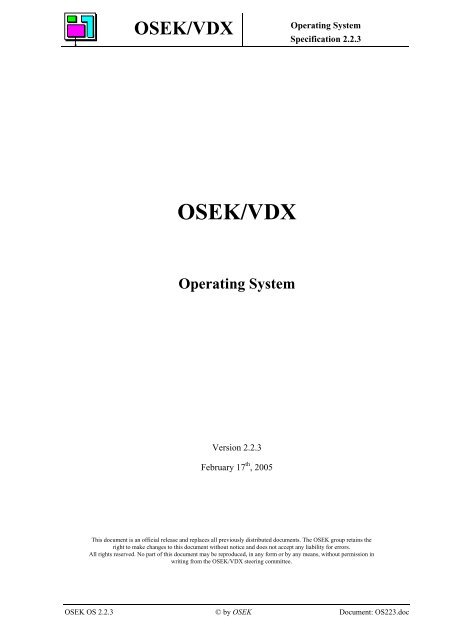 OSEK/VDX
