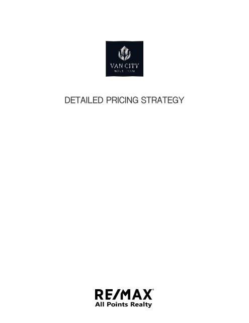 VCHT complete pricing strategy (booklet format)