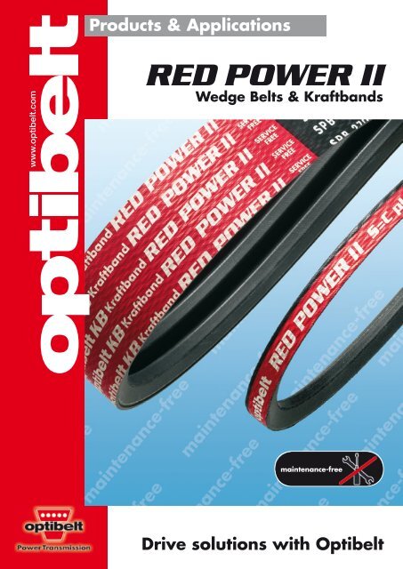 RED POWER II - Optibelt