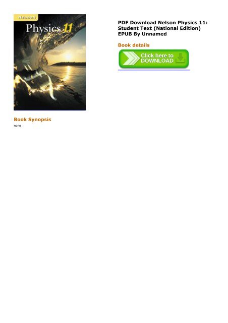 Nelson-Physics-11-Student-