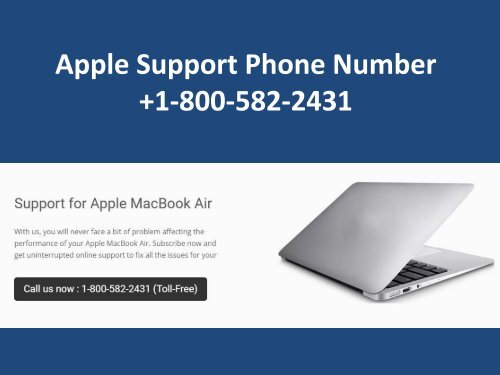 +1-800-582-2431 Apple Support Number