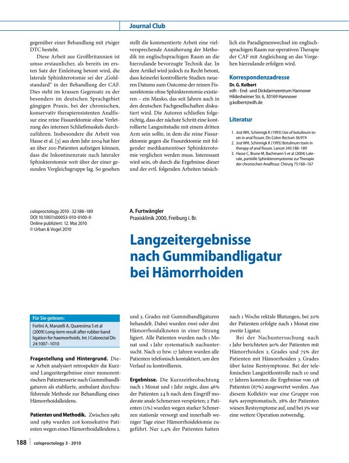 Gummibandligaturen Magazine