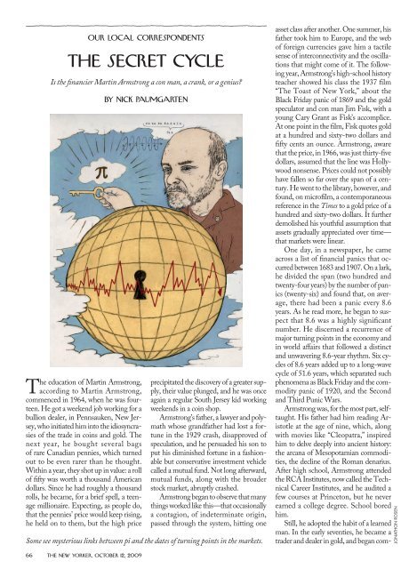 THE sECRET CYClE - Martin Armstrong