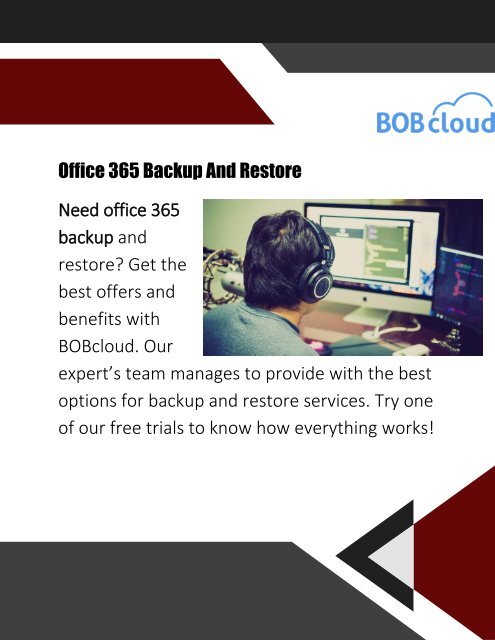 Best Office 365 Backup And Restore at Bobcloud