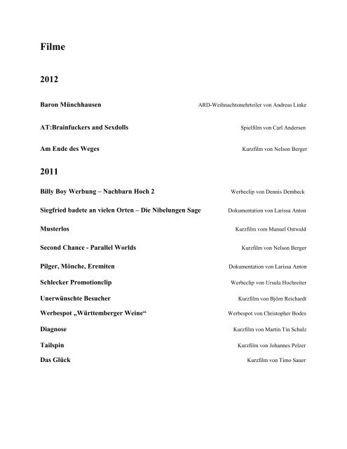 2003 - Thomas Goersch