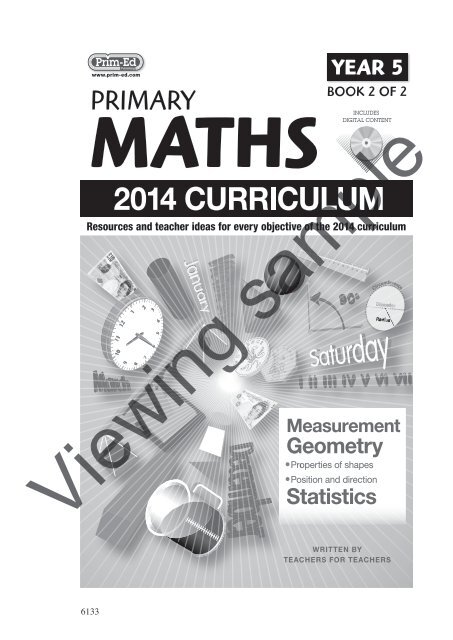 PR-6133UK Primary Maths - Year 5 Book 2